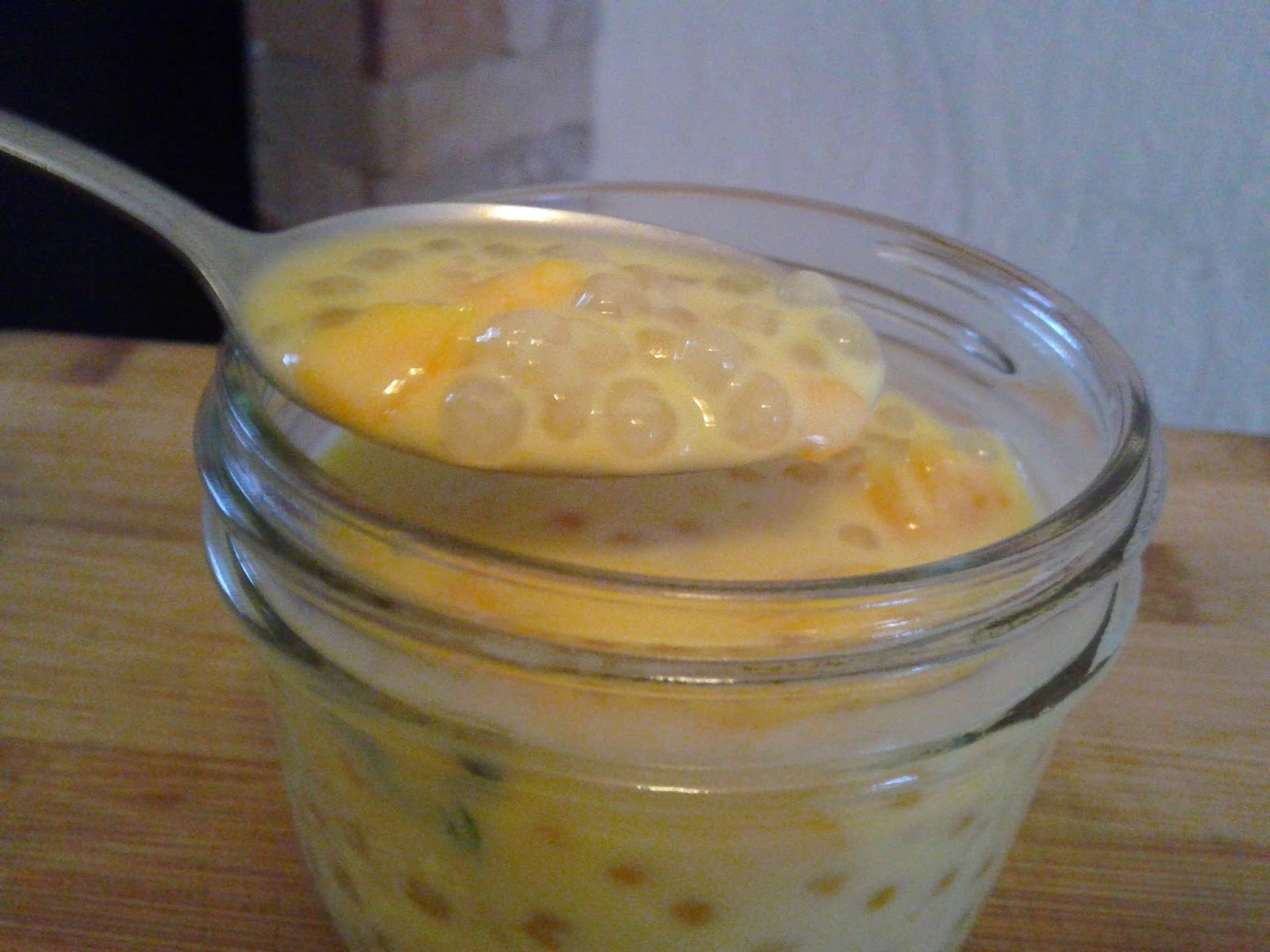 MY COOKING TIME: Tapioca con Crema de Mango