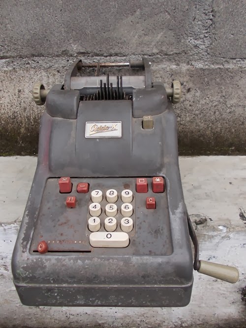 Koleksi Djadoel: Vintage ADDO-X Adding Machine Model 341 : - Terjual ...