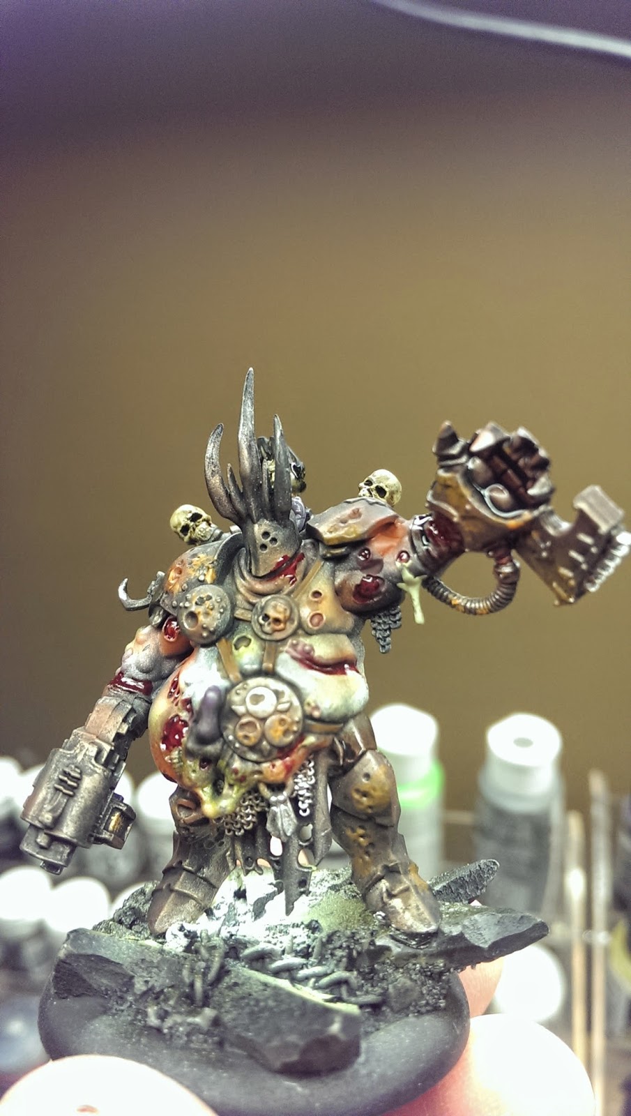 Pretty Much Anything Cool: The 40k Glottkin Part 2 (CSM lord and GUO)
