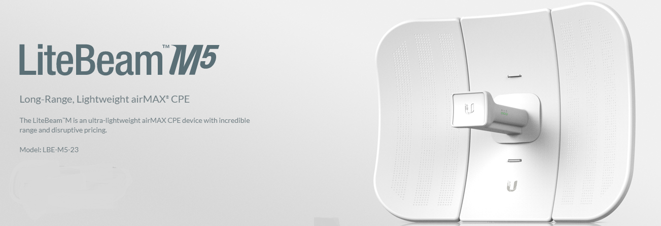 Spesifikasi LiteBeam™ M5-23 (LBE-M5-23) - Serba Serbi