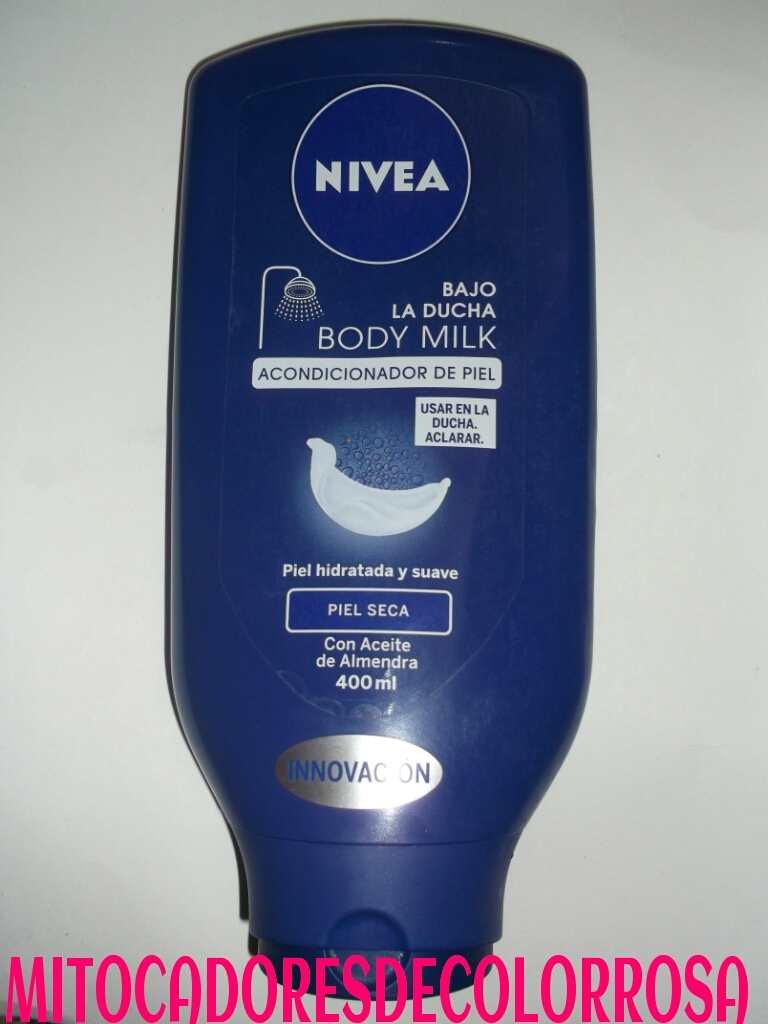 MI TOCADOR ES DE COLOR ROSA: BODY MILK BAJO LA DUCHA DE NIVEA