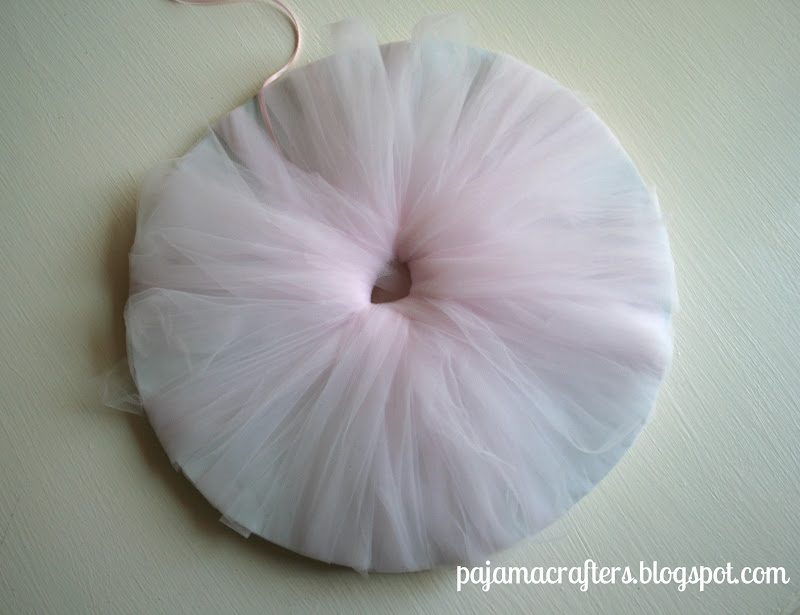 Pajama Crafters: Tulle Pom Pom Tutorial