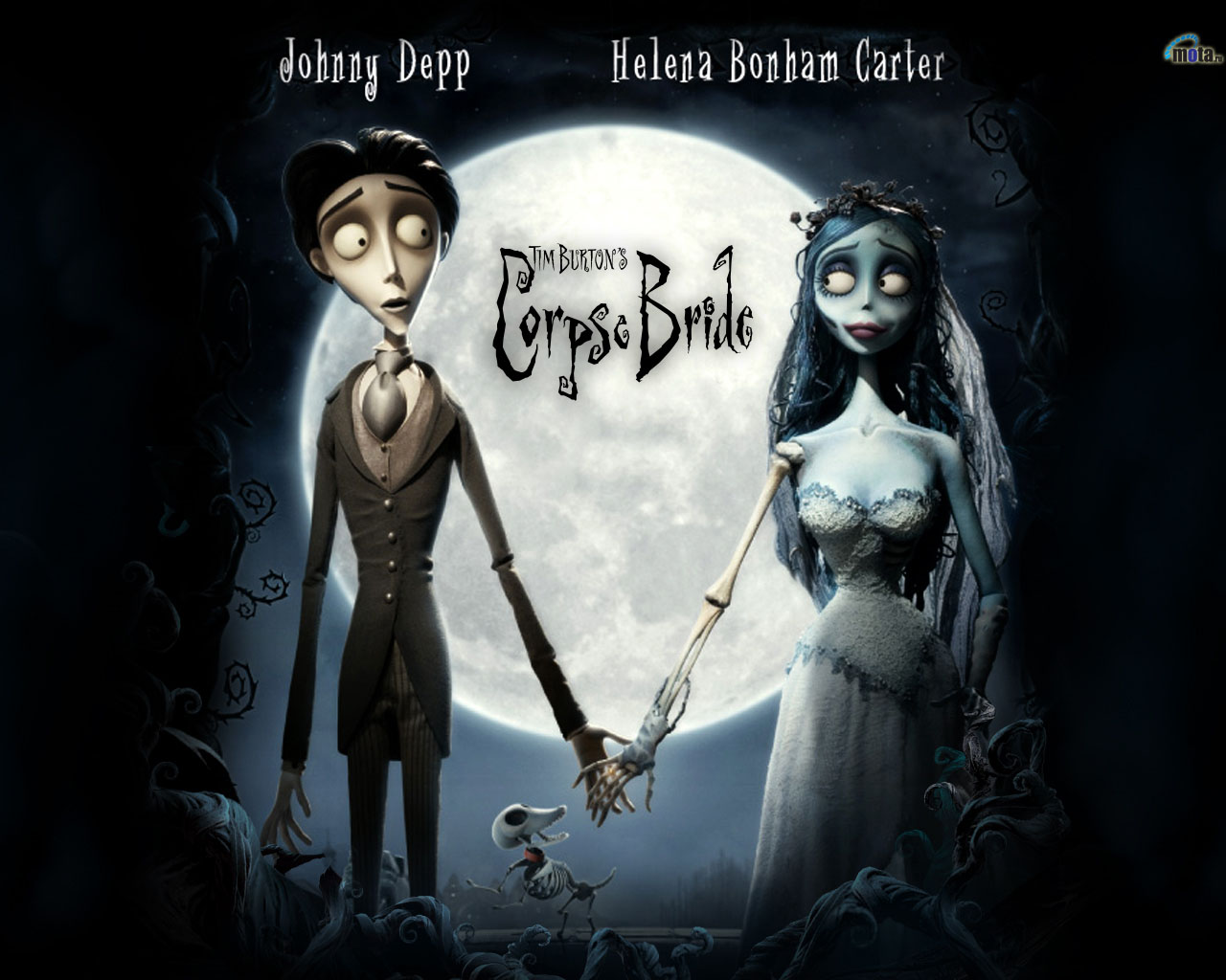 Corpse Bride Moon Poster HD Wallpaper ~ Cartoon Wallpapers