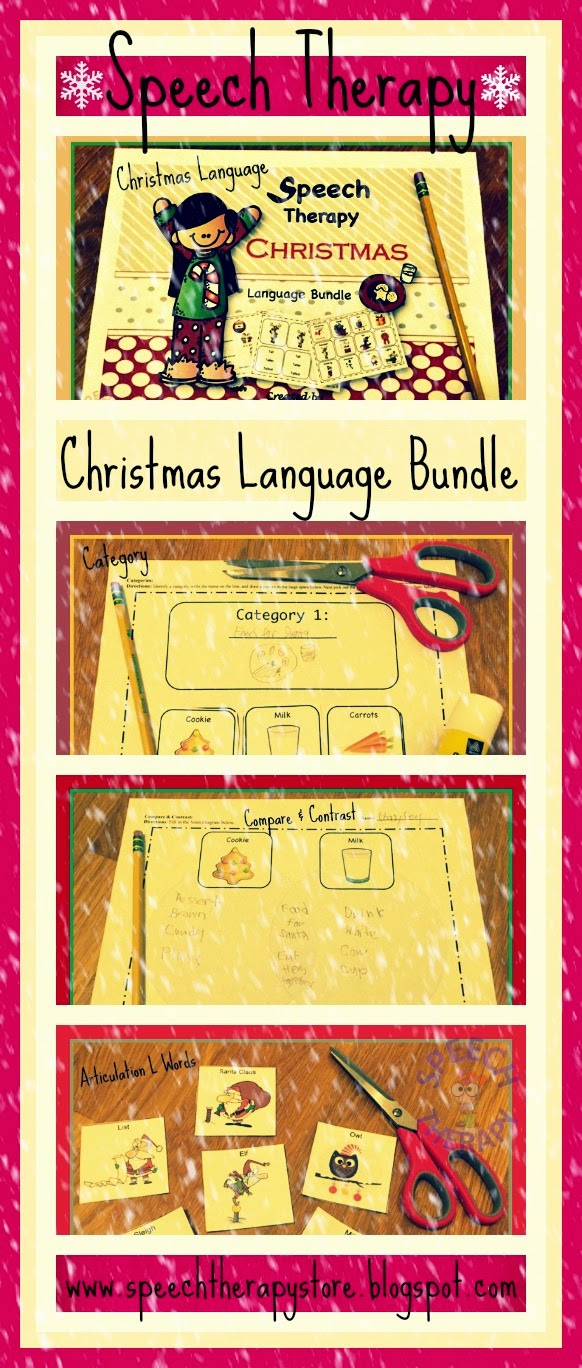 Speech Therapy: Stuff Your Stockings :)