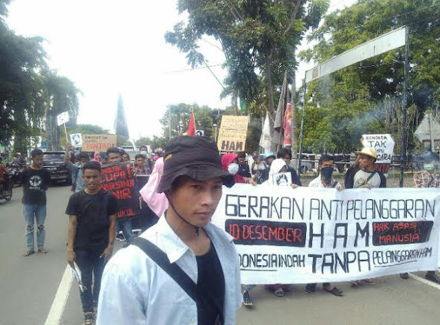 Demo HAM, Ratusan Mahasiswa Sinjai Minta Hentikan Perampasan Tanah ...