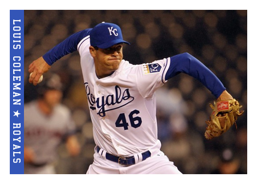 Louis Coleman - Major League Debut