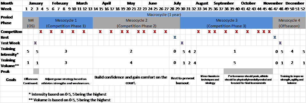 Strength and Conditioning Case Study: Annual Periodized Training Program