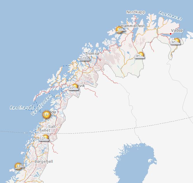 2013 - Nordkapp: 12 mai - état du Cap Nord