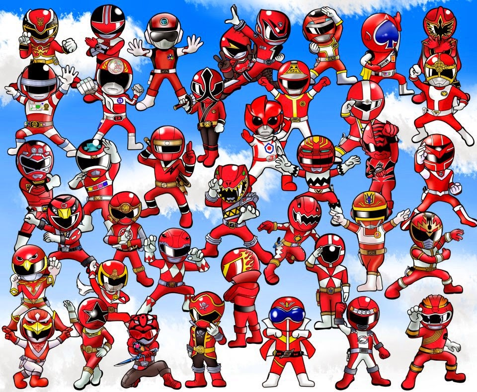 Kawaii REDS Super Sentai : r/powerrangers