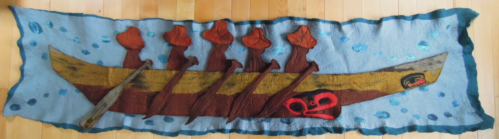 Atelier Kiki: Loo Taas Felt Canoes