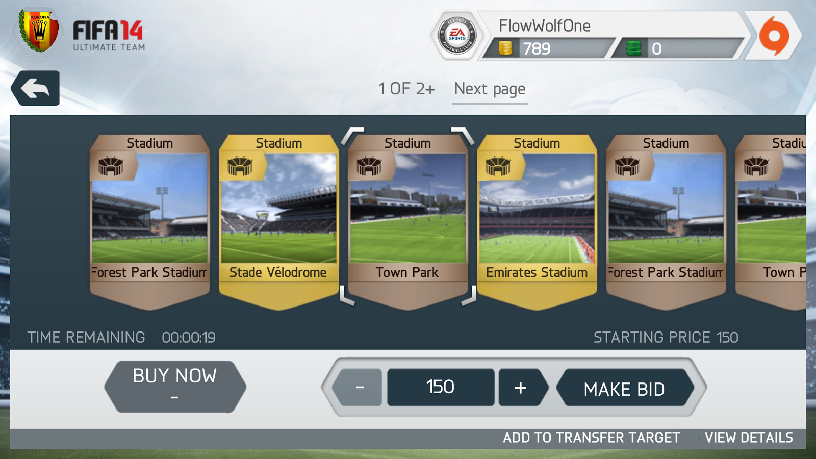 FIFA 14 - Menu - Ultimate Team - FUT & TIPS 1app4me - Solution Jeux 1app4me