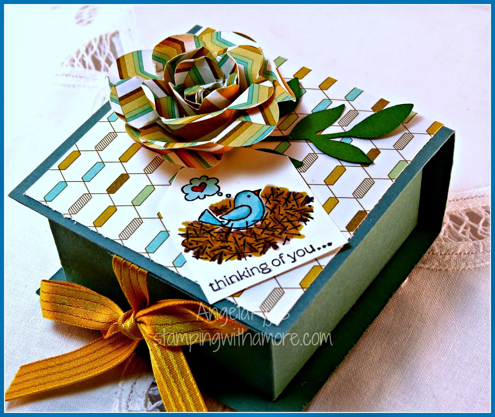 Stampingwithamore: Stampin'Up Flip Top Box