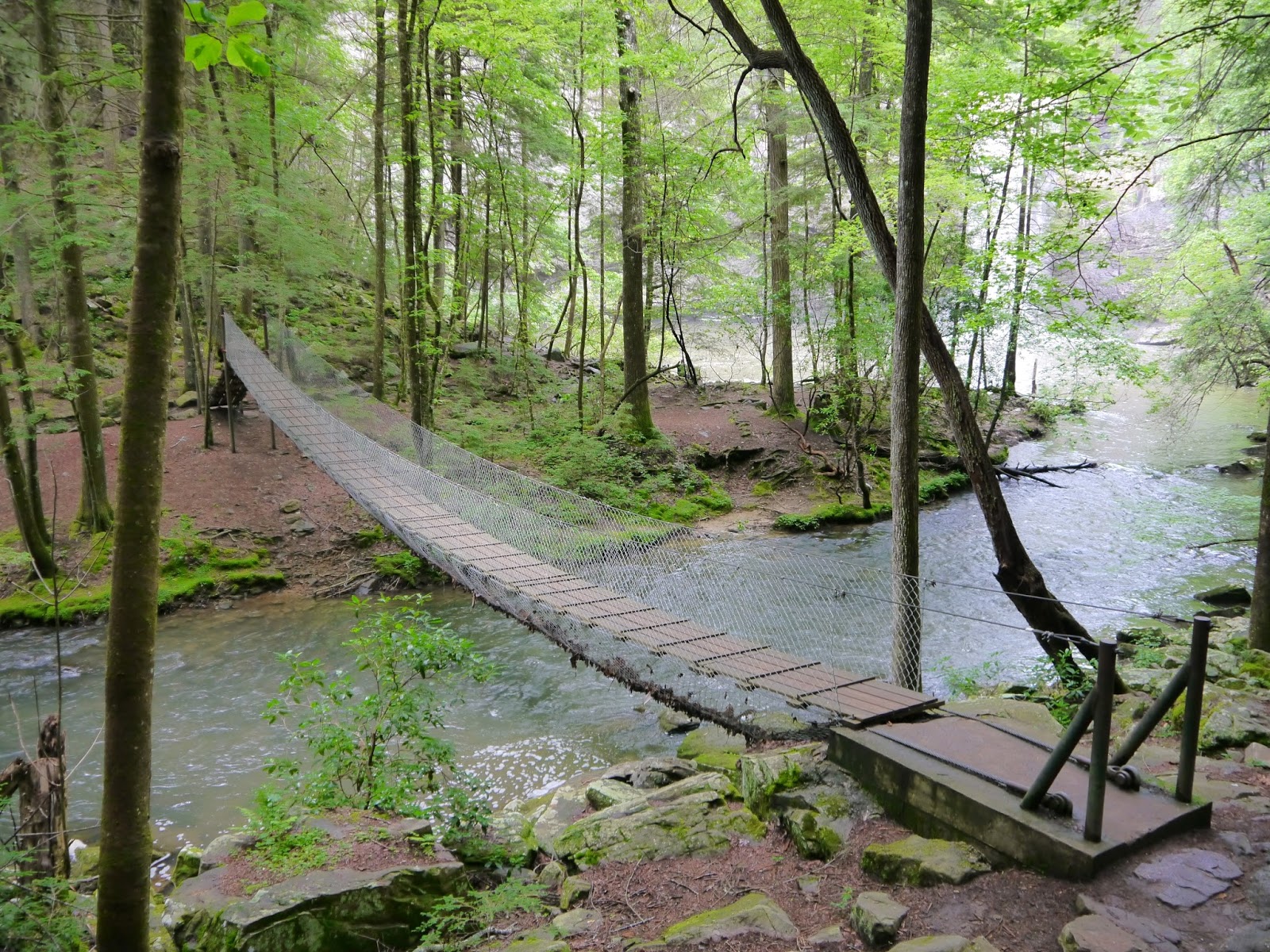 American Travel Journal: Foster Falls - South Cumberland State Park