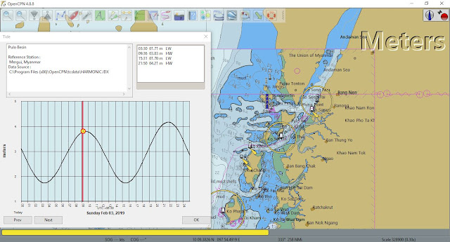 Matilda's Journey: Getting the tide function to work OpenCPN - OpenPlotter