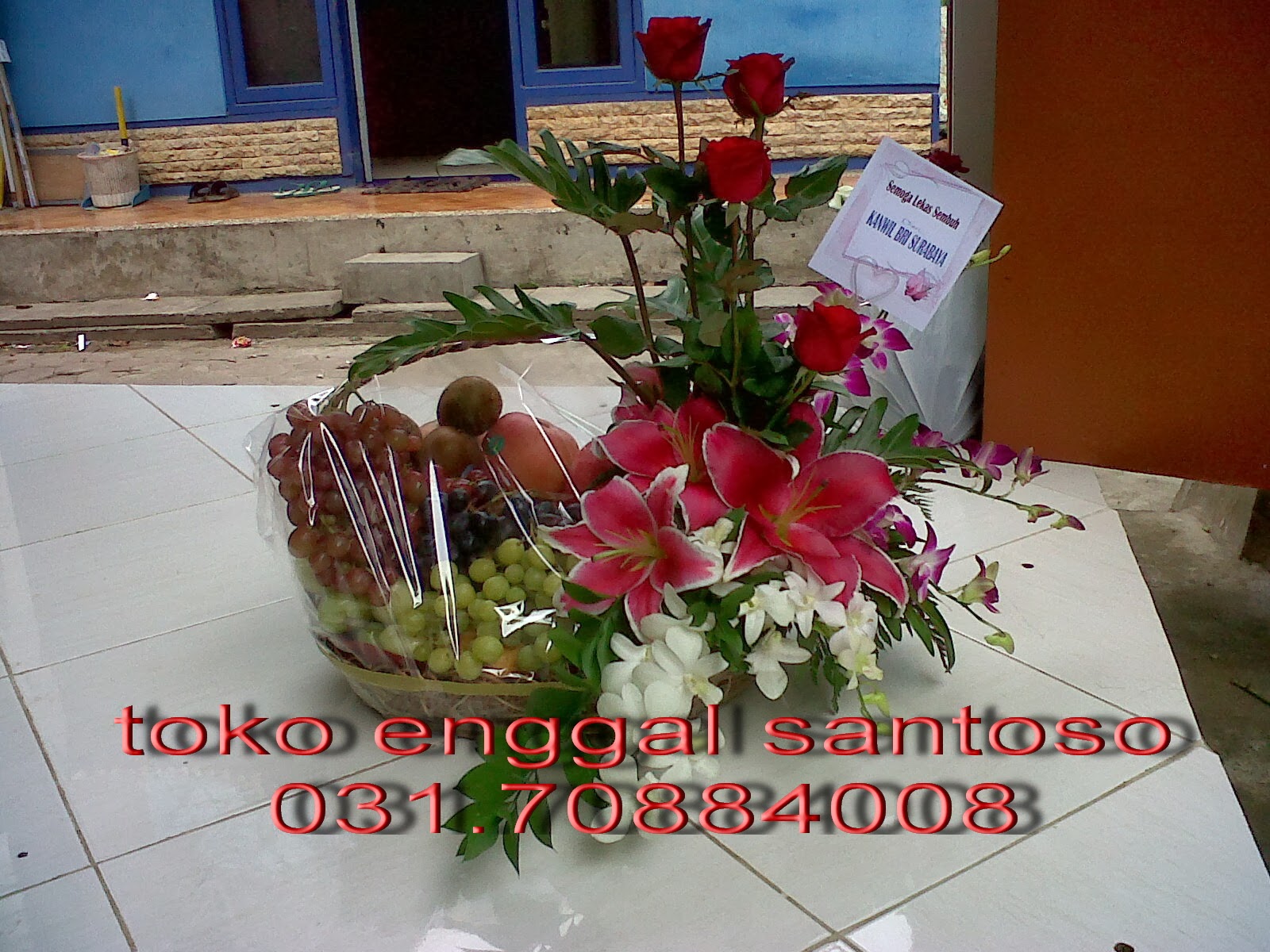 Toko Bunga Surabaya Murah : parcel bunga dan buah