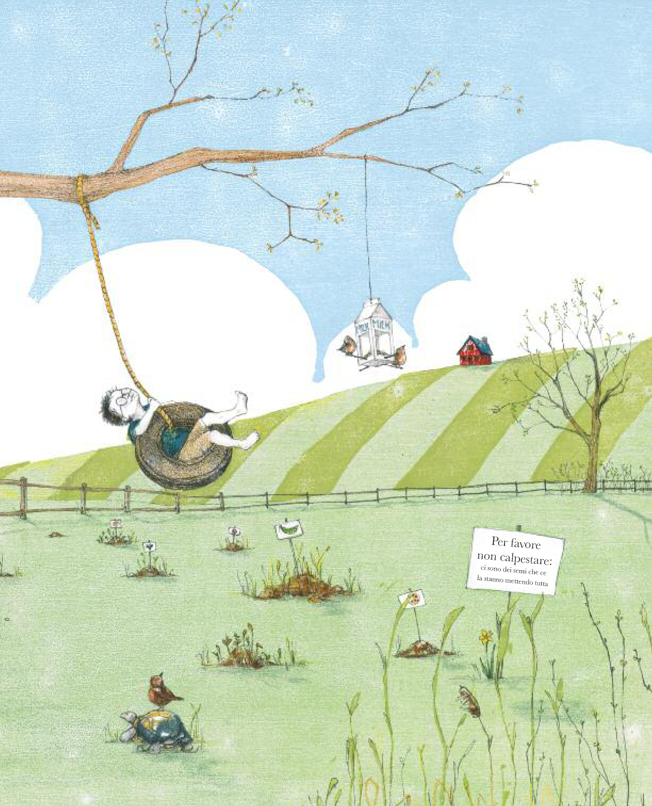 Gavroche: UN GIARDINO, UN ORTO E UN BAMBINO