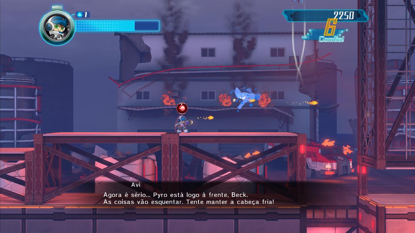 AnáliseMorte: Mighty No. 9 - Tudo que eu conseguir falar sobre MN9.