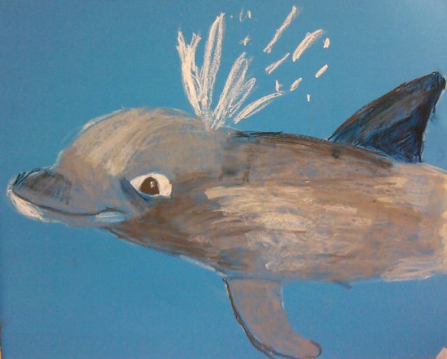 Room 101 Art: Oil Pastel Animals, ages 8-12