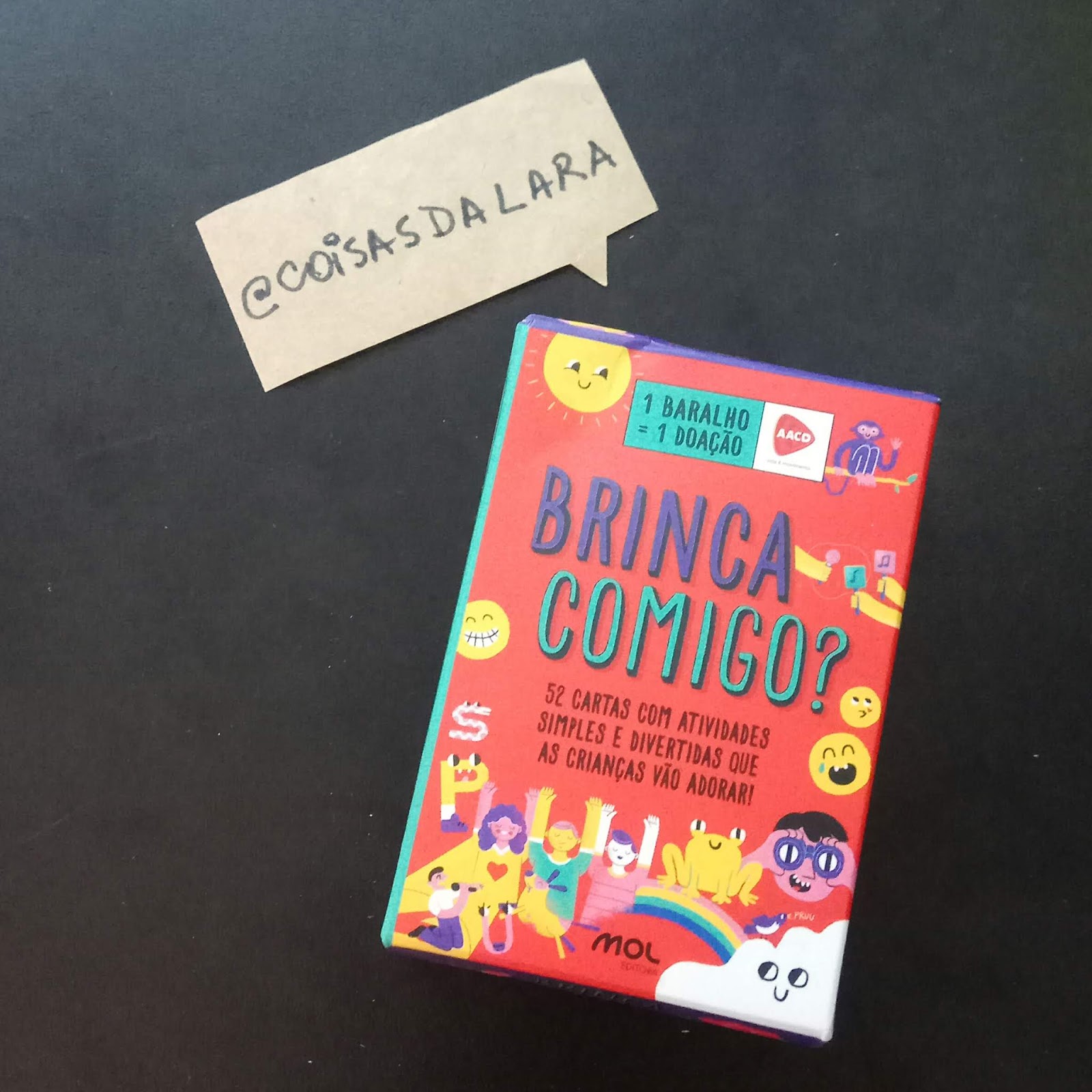 COISAS DA LARA: Resenha Brinca Comigo