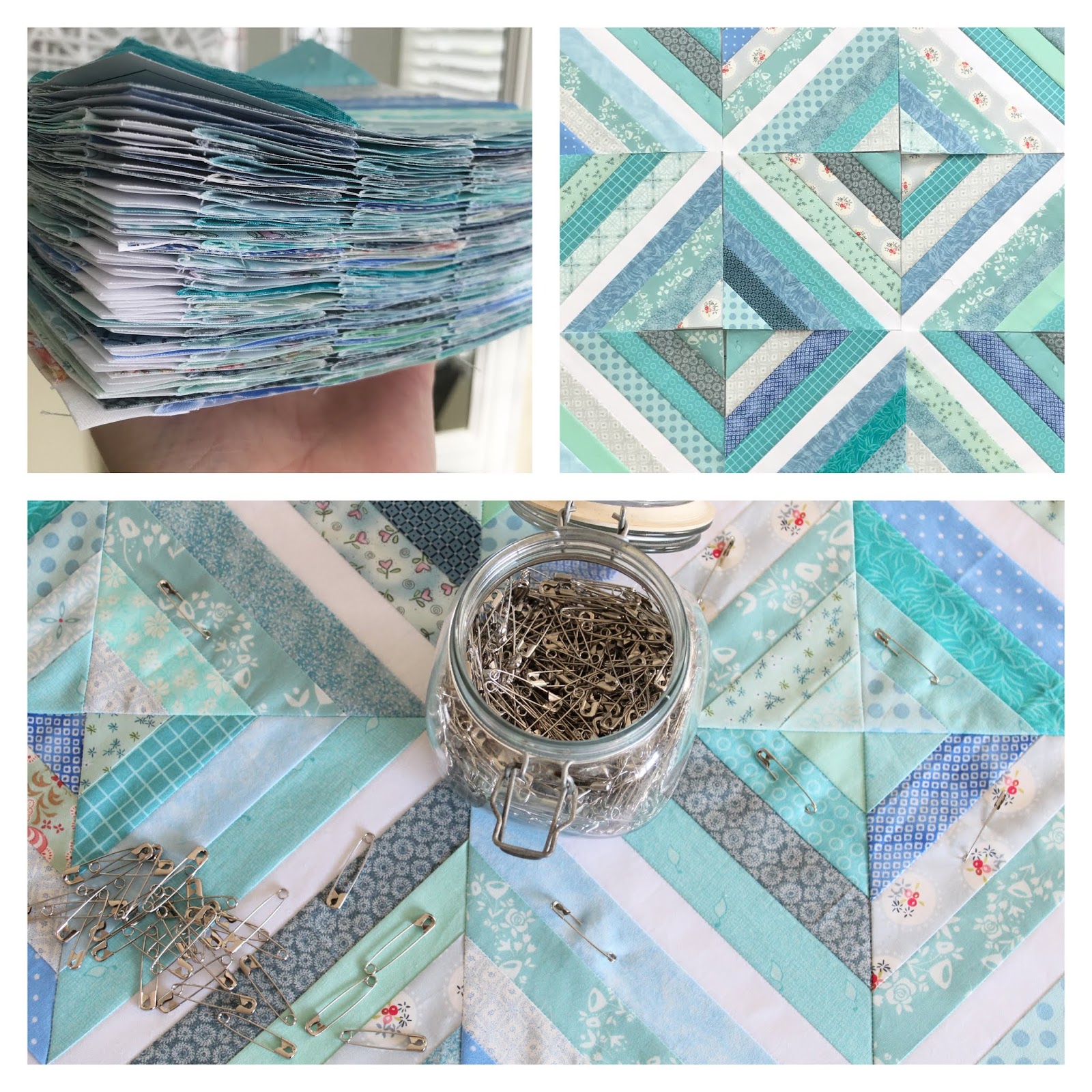 Little Blue Lake Quilt - Threadbare Creations