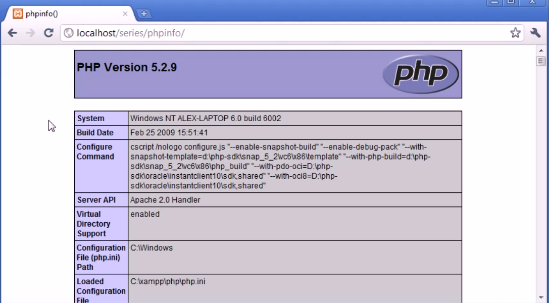 ExtraTutorials: Phpinfo function ExtraTutorials: Phpinfo function
