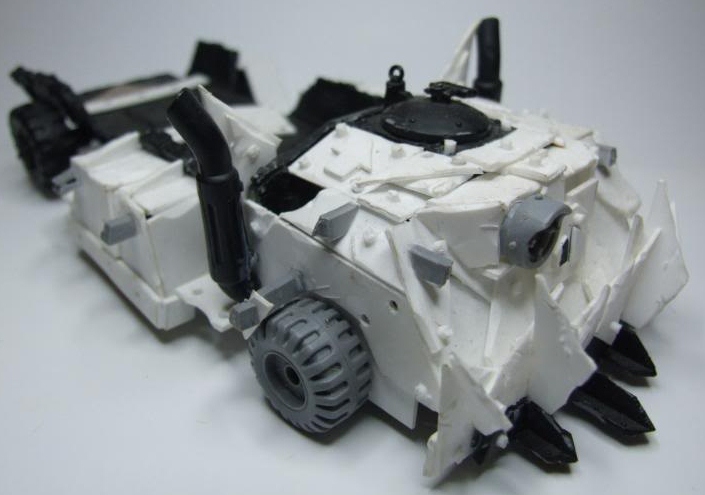 Unite All Action: How To Scratch Built a Ork Trukk Conversion