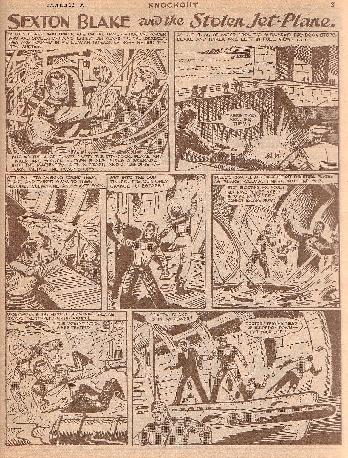 Yesterday’s Papers: Sexton Blake Knockout Comics