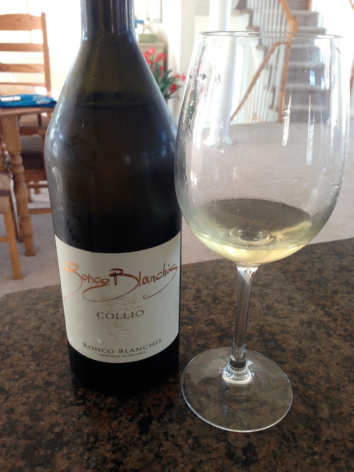 Wine Lover's Journal: Toasting the Fourth with Ronco Blanchis Collio