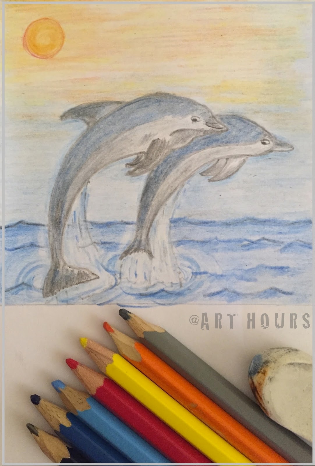 ArchGuide: Sketching the Dolphins: Pencil Shading Guide