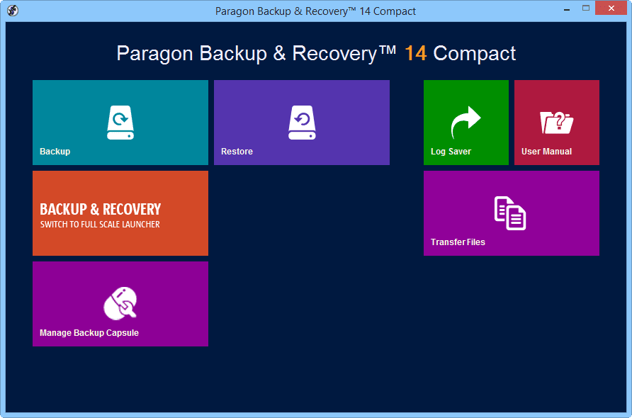 Backup File Dengan Paragon Backup and Recovery | Dahaware