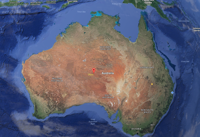 Teknik Teferruat: Dünyanın en büyük kayası, Aborijin milletlerin ...