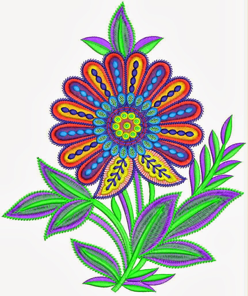 Embdesigntube: Designer Create Multi Color Embroidery Patch Designs
