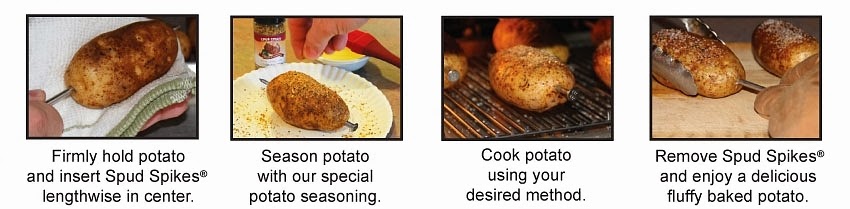 Mom, What's For Dinner?: Spud Spikes