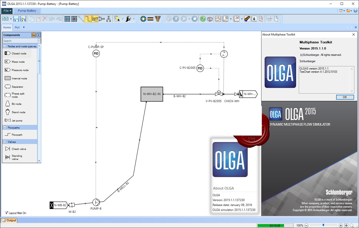 Schlumberger OLGA 2015.1.1.137230 repack 2 ~ Simulación de Procesos Químicos