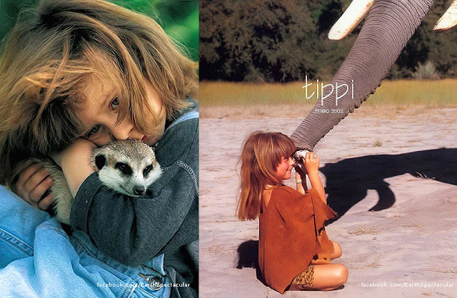 Earth Spectacular: Tippi -A Girl from Namibia Who Has a Special Bond ...