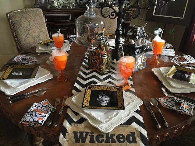 Wicked Tablescape - Purple Chocolat Home