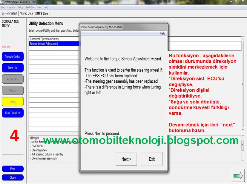 Toyota C1515 Arıza Kodu Tork Sensörü Arızası Belirtileri ve Çözümü