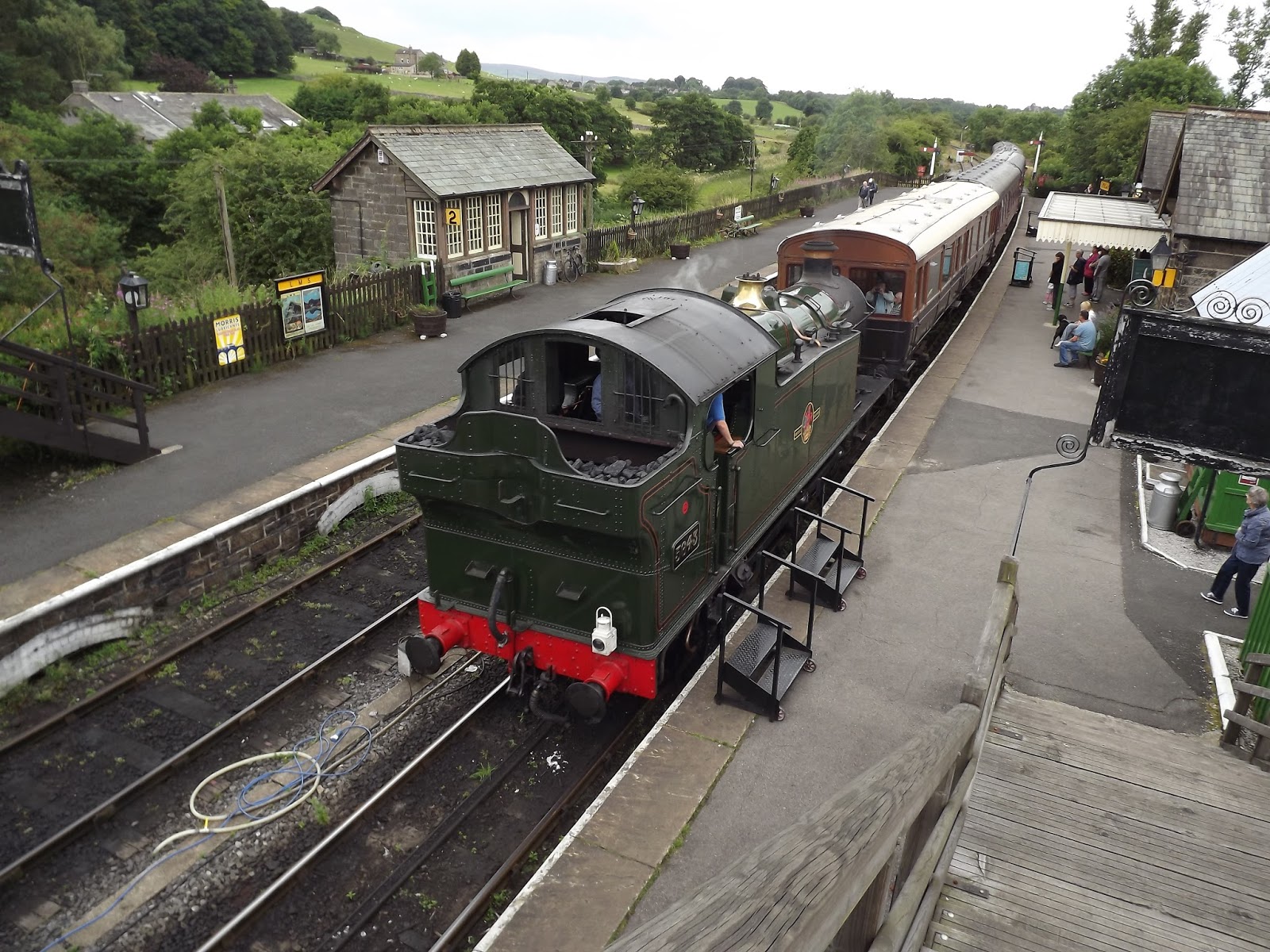 Steam Memories: Great Western Railways 5643 at Embsay this weekend