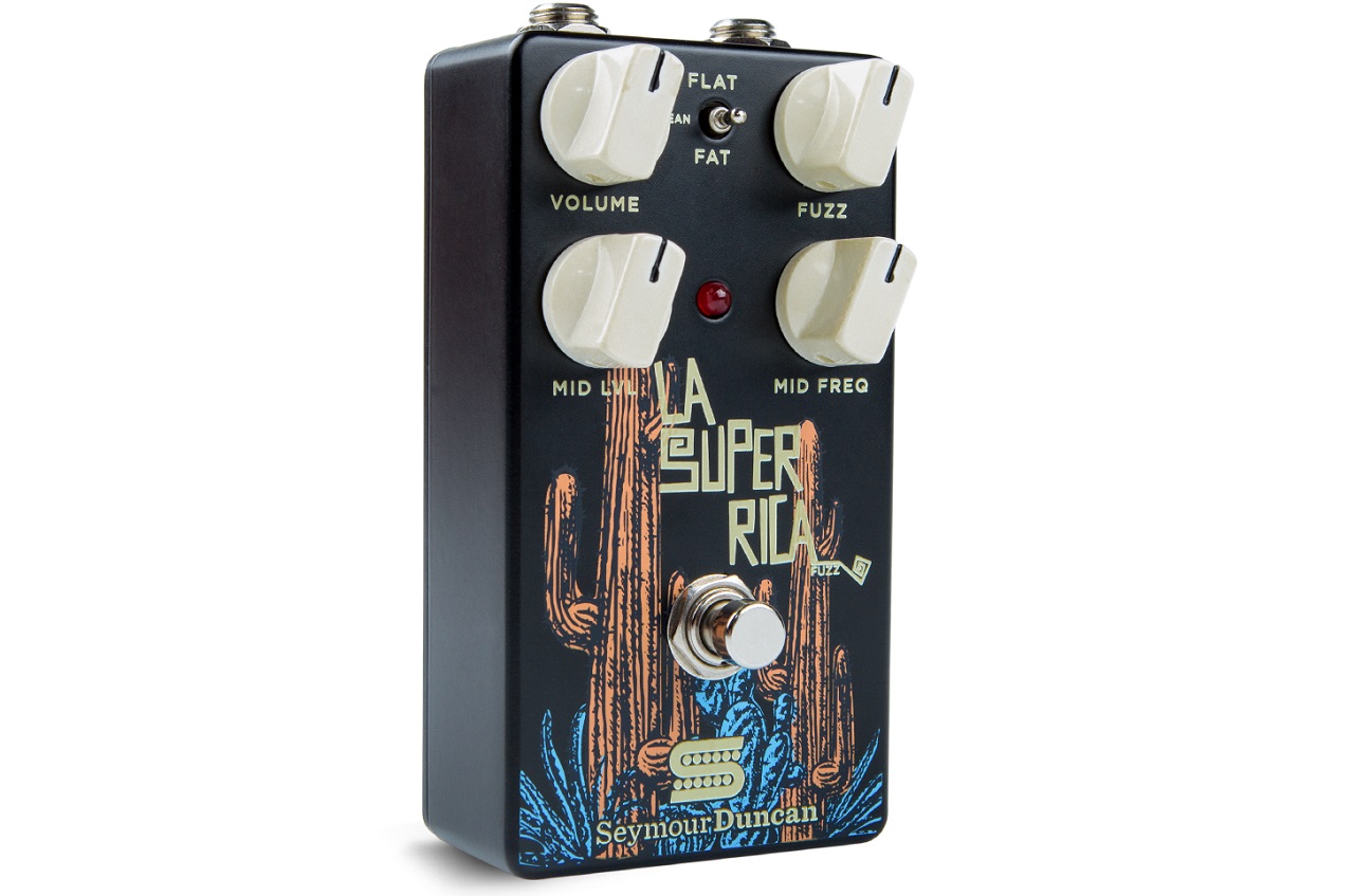 Gear Otaku: Seymour Duncan La Super Rica Fuzz 発売、中域と低域を調節できるヴィンテージ系シリコンファズ