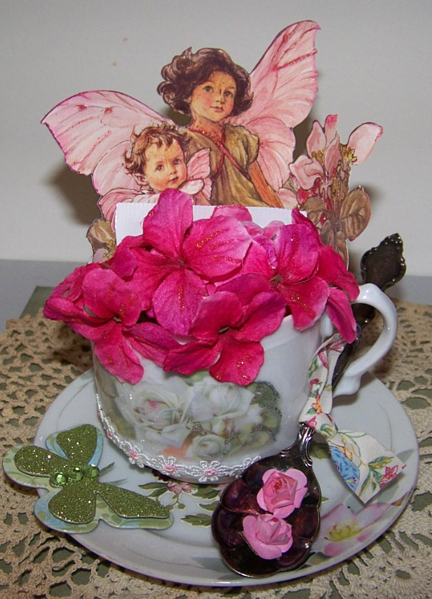 Patricia's Paper Crafts: Altered Tea Cup