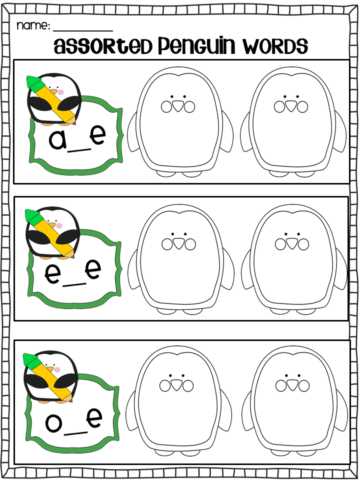 For the Love of First Grade: Plenty of Penguin Ideas and Printables