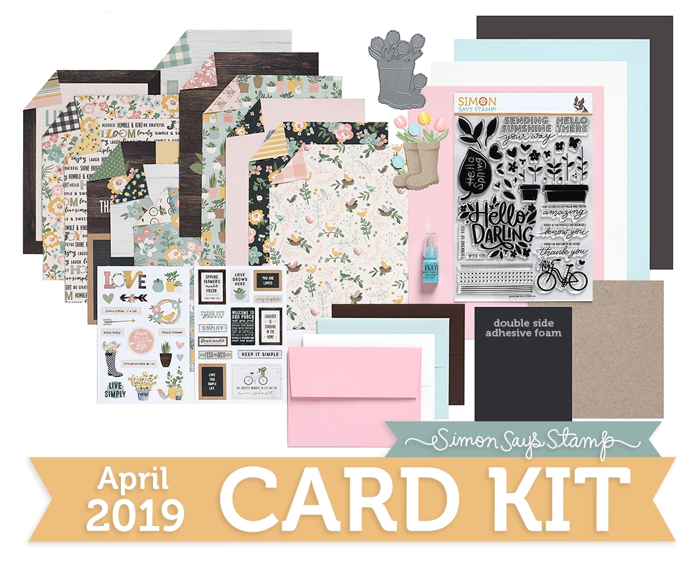 My Impressions: SSS April Card Kit: Quick and Easy Spring Card Set