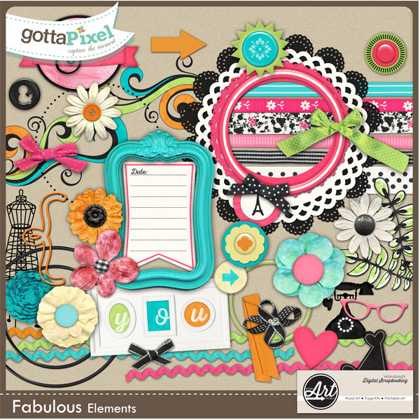 Word Art World: NEW "Fabulous" $1 Packs from Word Art World