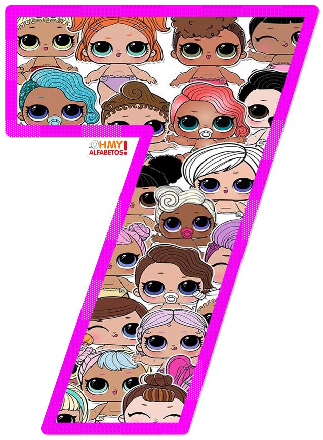 Abecedario de LOL Surprise Bebés. LOL Surprise Baby Alphabet. - Oh my ...