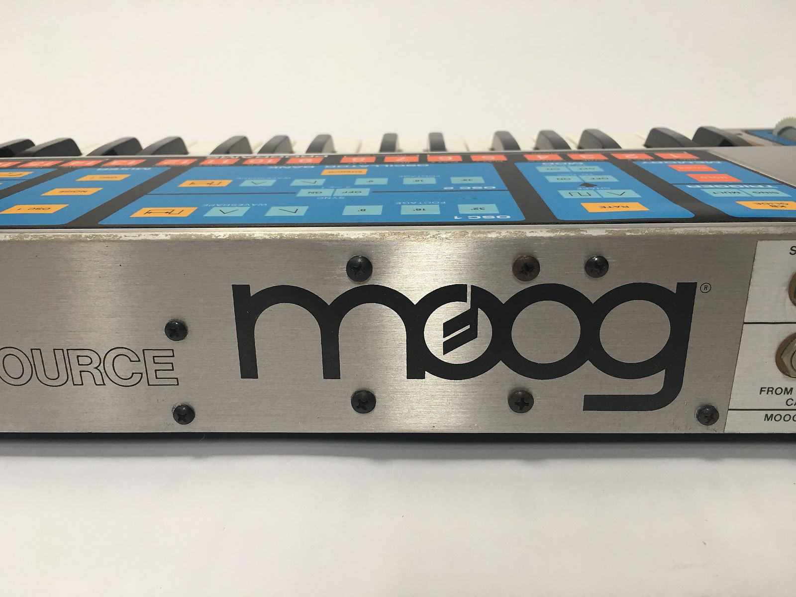 MATRIXSYNTH: Moog Source SN 3243 w/ Spare Panel Membrane