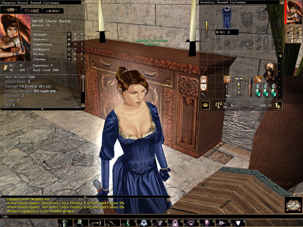 Neverwinter Nights 2 Character Creation