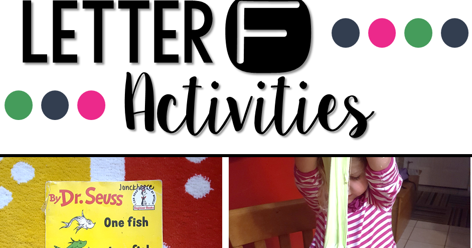 Letter F Activities | Sara J Creations