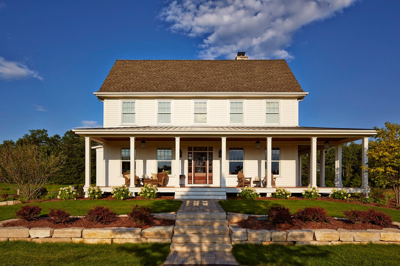 ron brenner architects: New Pics of Greek Revival Home Design