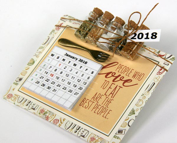 Kay's Keepsakes: Cutest Mini Calendar Refrigerator Magnet Ever!