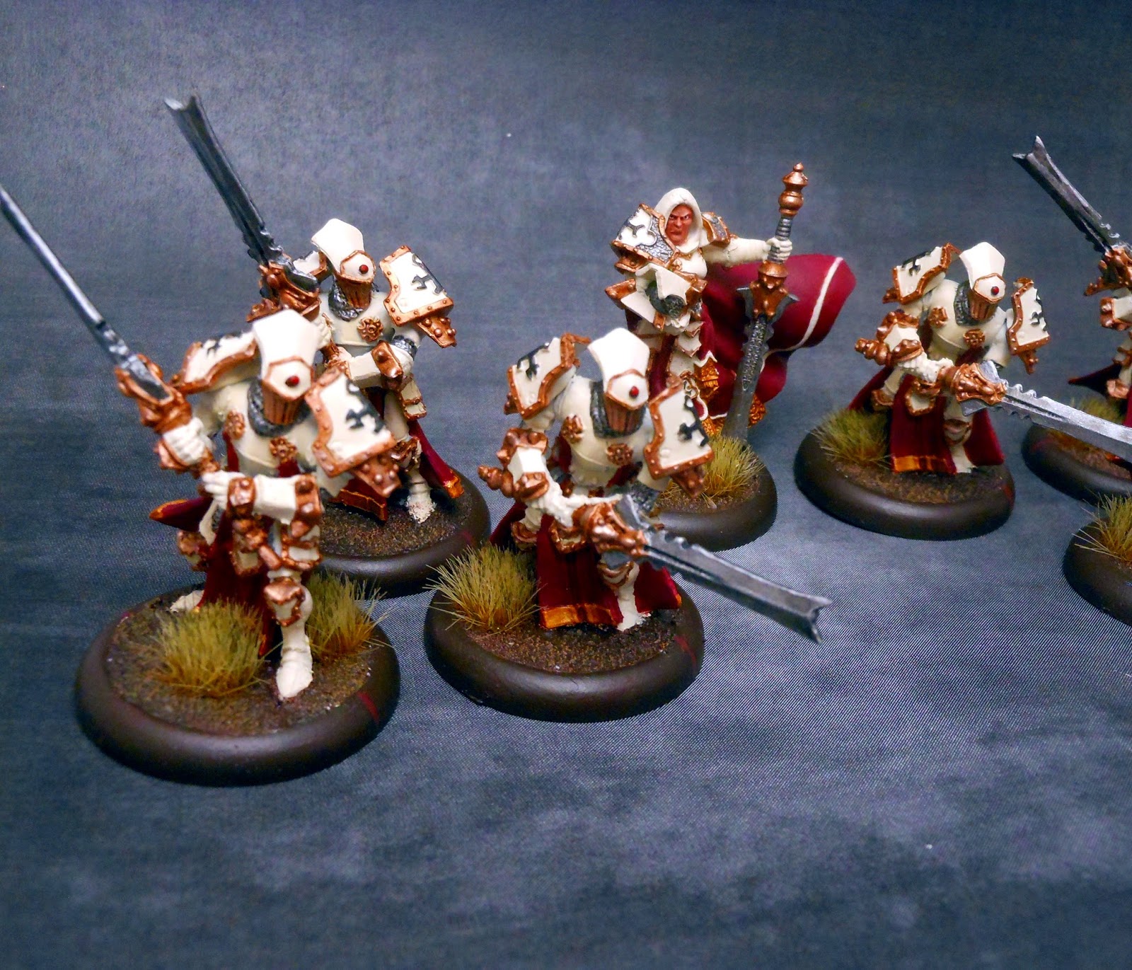 Warmachine Protectorate of Menoth Knights Exemplar